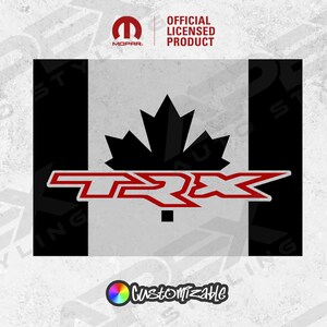 RAM TRX Logo Rear Sliding Window Decal (multiple Styles) (OEM Colors ...