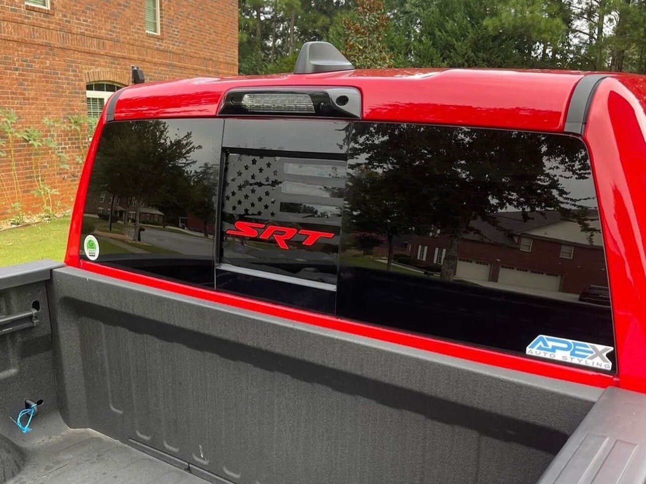 Ram TRX Rear Sliding Window Decal - SRT Logo (multiple Styles) (OEM ...