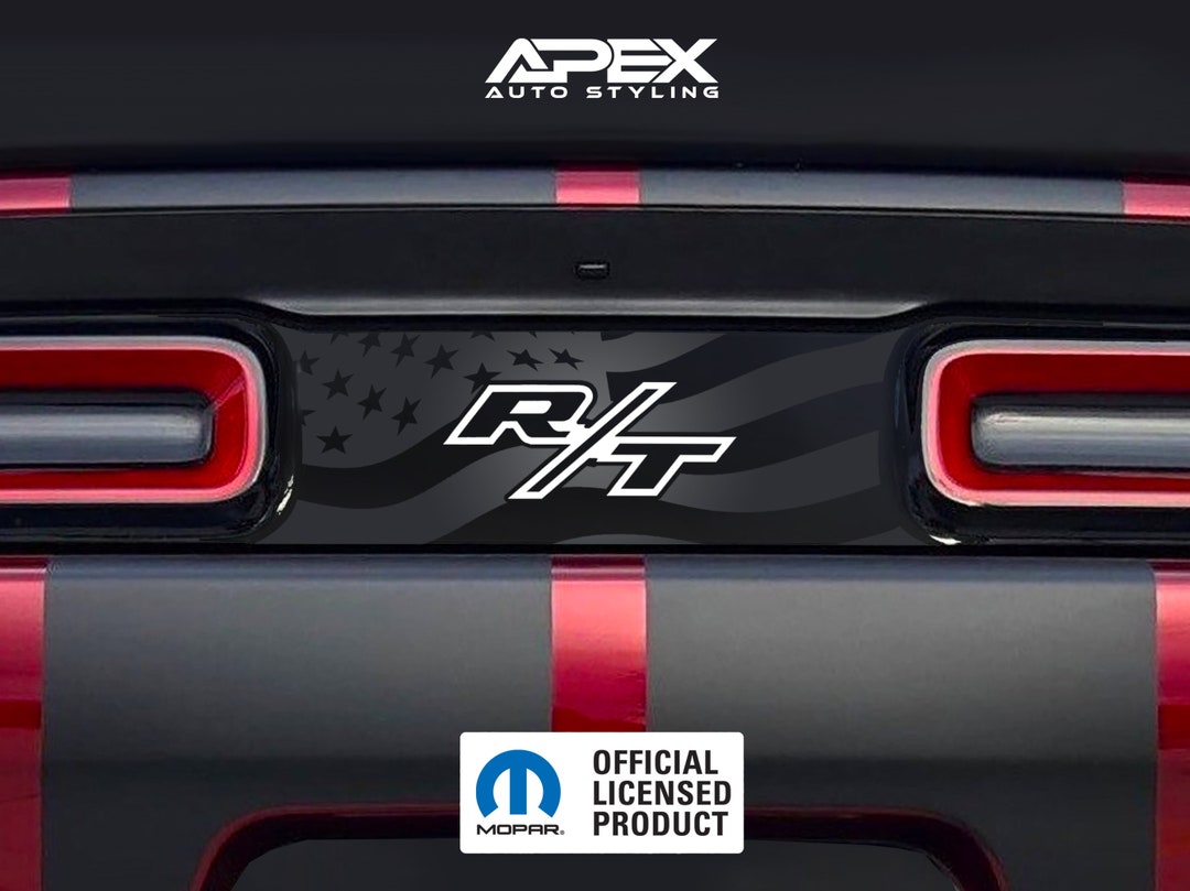 MULTIPLE STYLES! Dodge Challenger Taillight Divider Decal - R/T Logo ...