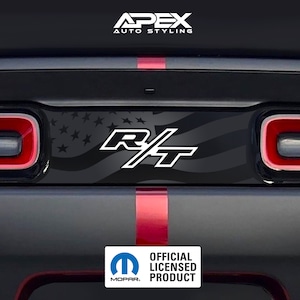 MULTIPLE STYLES! Dodge Challenger Taillight Divider Decal - R/T Logo ...