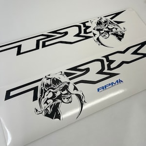 RAM TRX Bedside Decals - OEM 36" - T-rex Eating Raptor (set of 2 ...