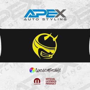 Blank / Debadged Dodge Challenger Tail Light Divider Decal - Demon Bee ...