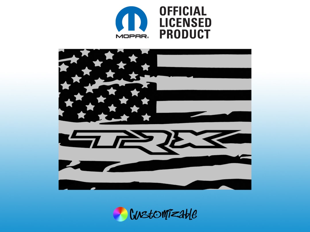 RAM TRX Logo Rear Sliding Window Decal Customizable OEM - Etsy
