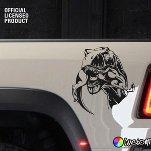 RAM TRX Bedside Decals - TRX Eating Raptor Easter Egg Logo (set of 2 ...