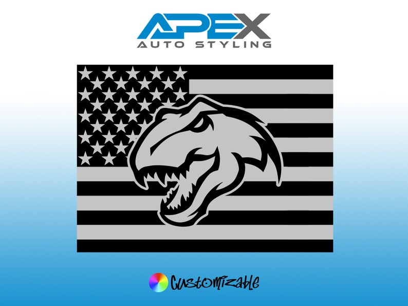 RAM TRX Rear Sliding Window Decal T-rex Cutout Logo - Etsy