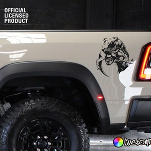 RAM TRX Bedside Decals TRX Eating Raptor Easter Egg Logo - Etsy
