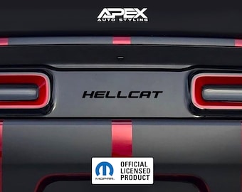 Blank / Debadged Dodge Challenger Tail Light Divider Decal - Etsy