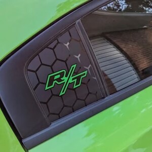 2011+ Dodge Charger Quarter Window Decals - R/T Logo (multiple Styles ...
