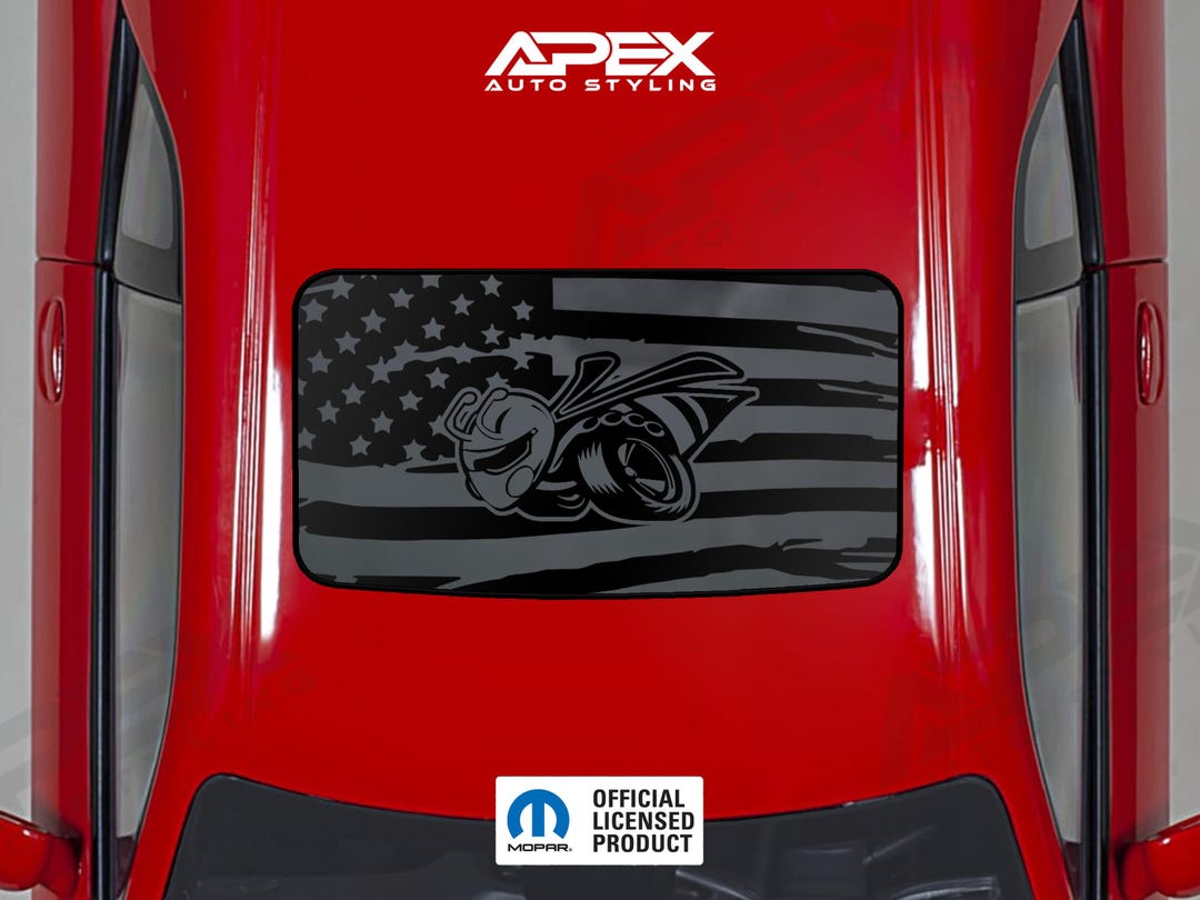 Dodge Challenger Sunroof Decal - 1320 Super Bee Logo (multiple Styles ...