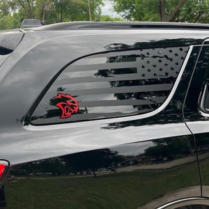 Dodge Durango Quarter Window Decals - Hellcat Logo (set of 2 ...