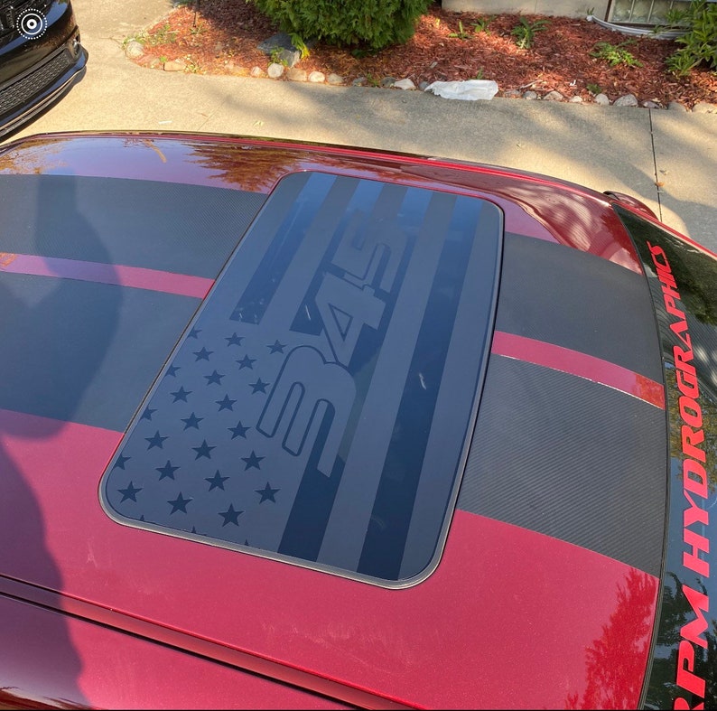 Dodge Challenger Sunroof Decal - R/T Logo (multiple Styles) - Etsy