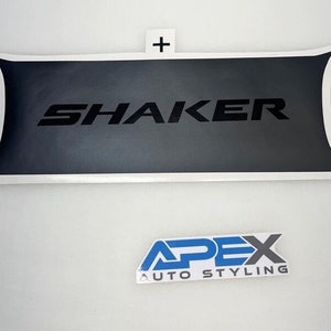 Blank / Debadged Dodge Challenger Tail Light Divider Decal - Shaker ...