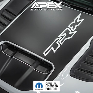 RAM TRX Hood Decal / Graphics - TRX Logo Cutout - Mopar Licensed - Etsy