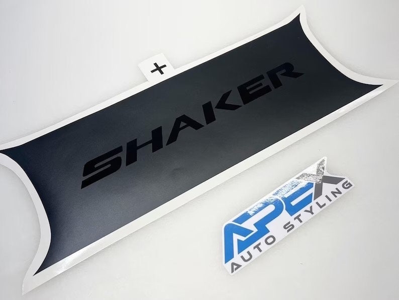 Blank / Debadged Dodge Challenger Tail Light Divider Decal - Shaker ...