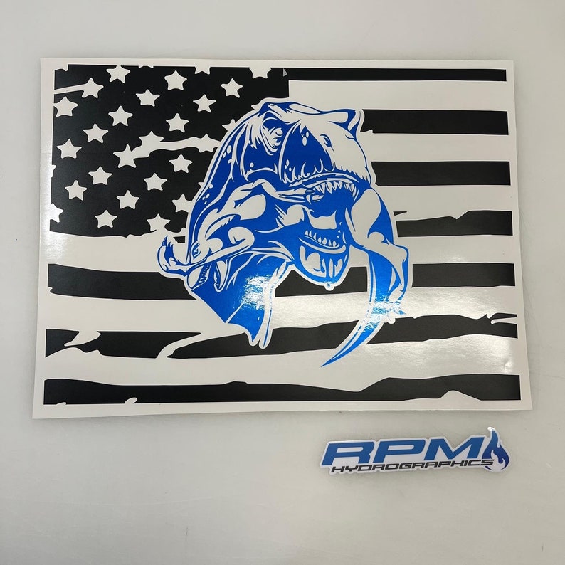 RAM TRX Raptor Eater Rear Sliding Window Decal (multiple Styles ...