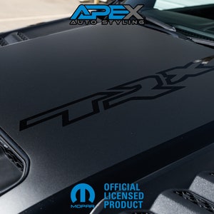 RAM TRX Hood Decal / Graphics - TRX Logo Cutout - Mopar Licensed - Etsy