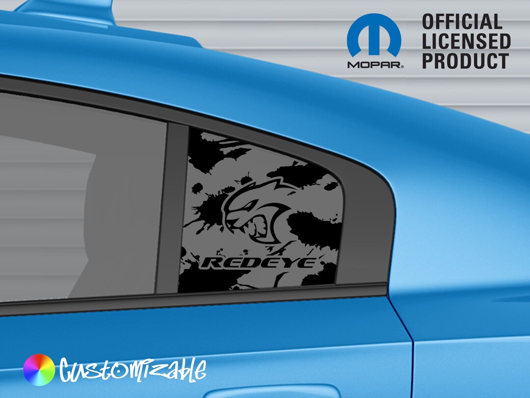 2011-2022 Dodge Charger Quarter Window Decals Hellcat Redeye - Etsy