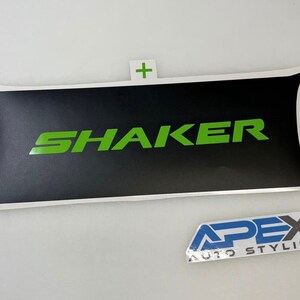 Blank / Debadged Dodge Challenger Tail Light Divider Decal - Shaker ...