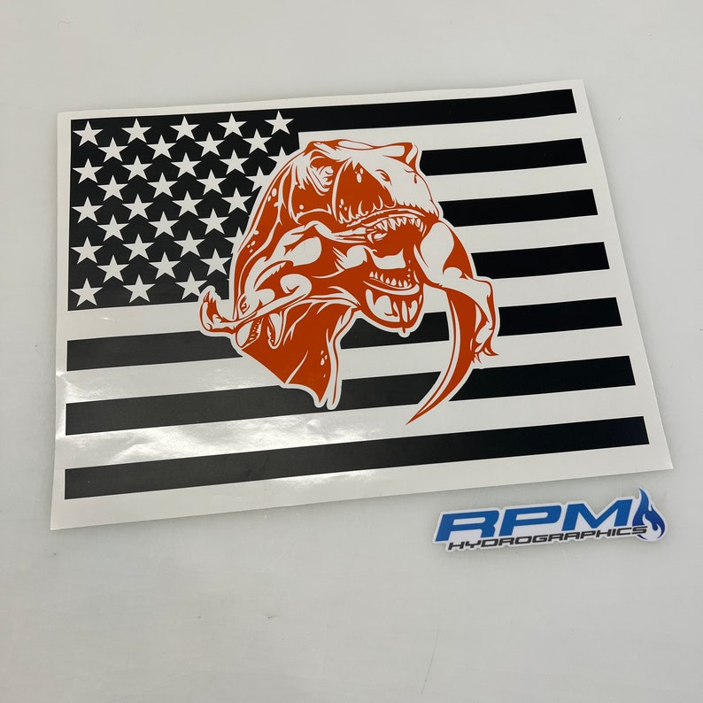 RAM TRX Raptor Eater Rear Sliding Window Decal (multiple Styles ...