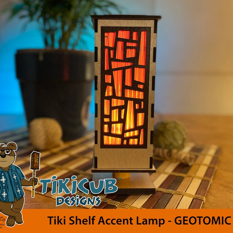 Tiki Lamp - Etsy