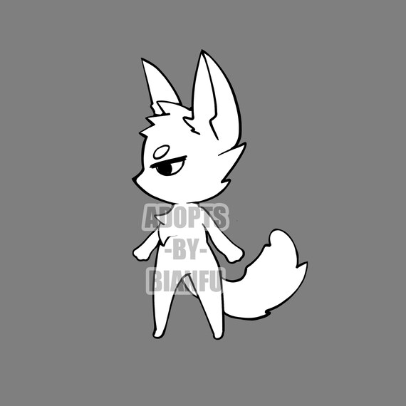 Chibi Wolf Base