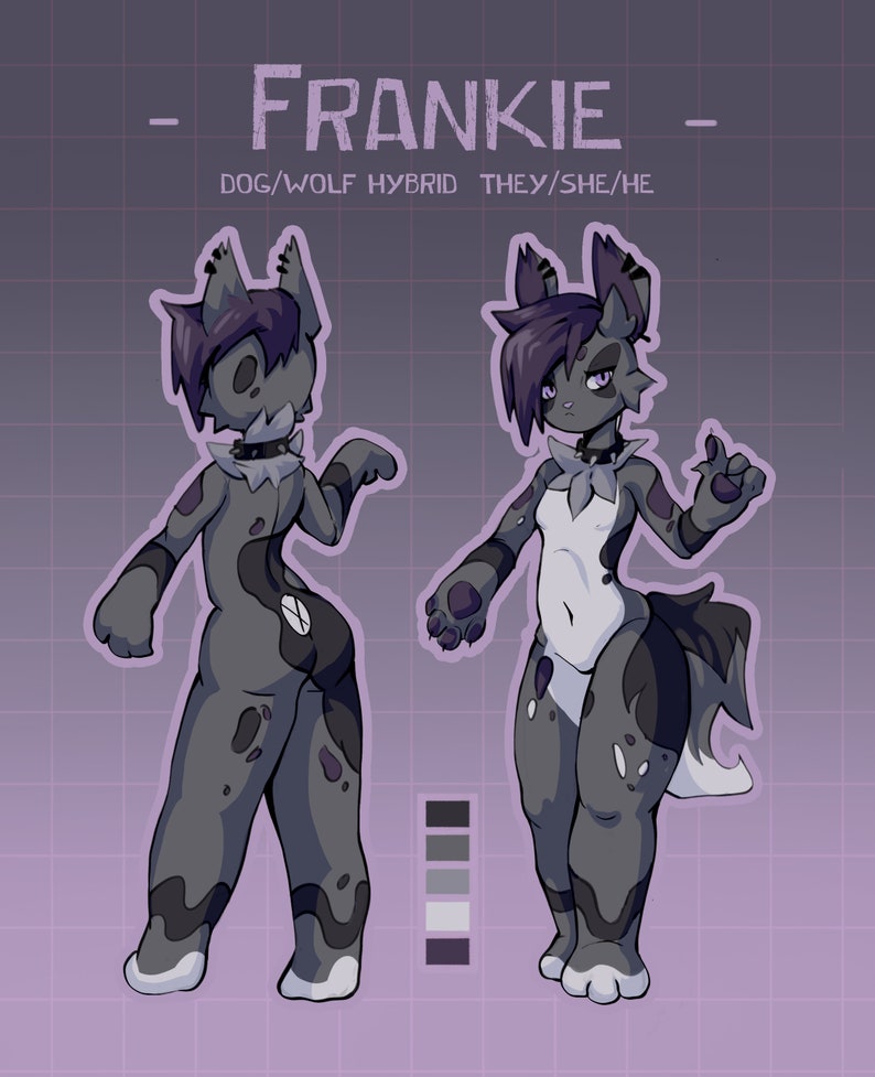 Furry Reference Sheet - Etsy