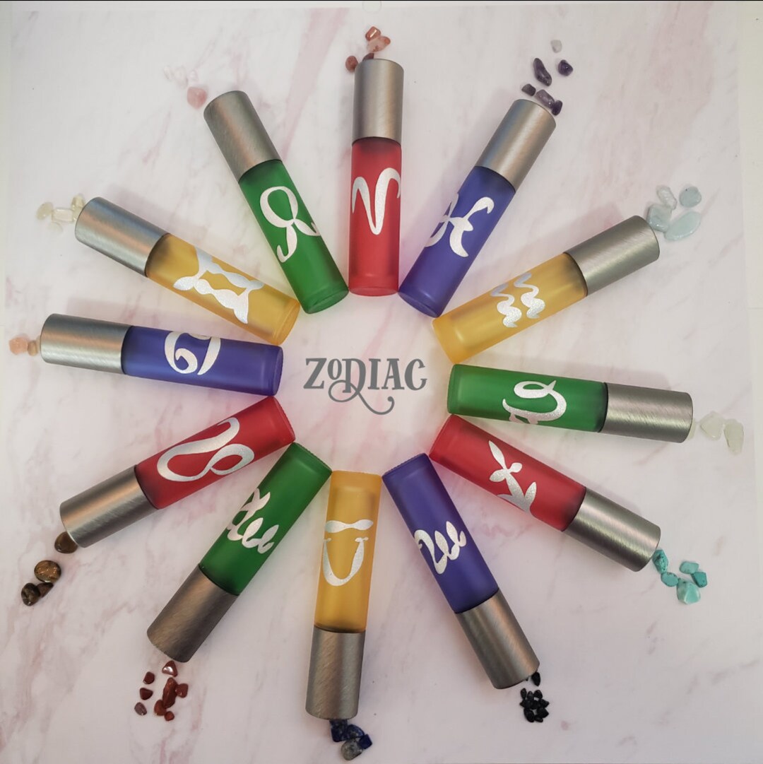 Zodiac Essential Oil Potions, Zodiac Birthday Gifts, Personalized ...