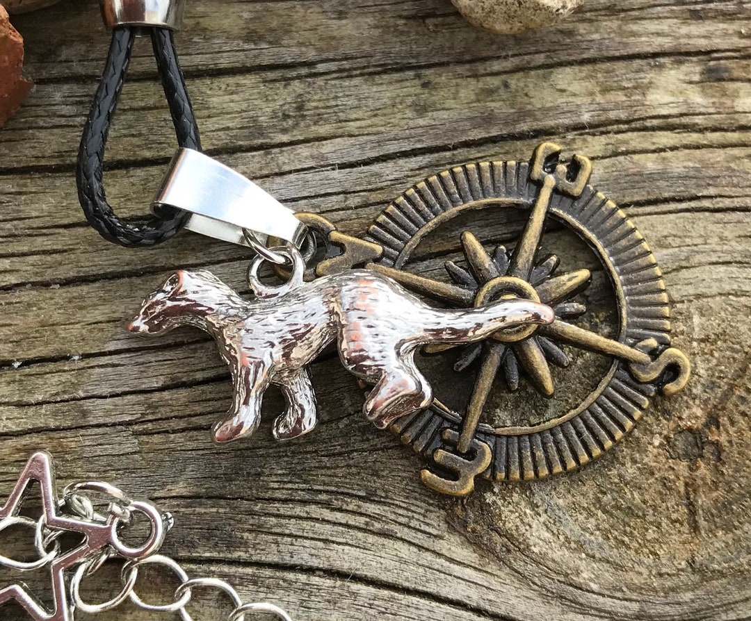 Alethiometer Compass His Dark Materials Pantalaimon Necklace. Pan ...