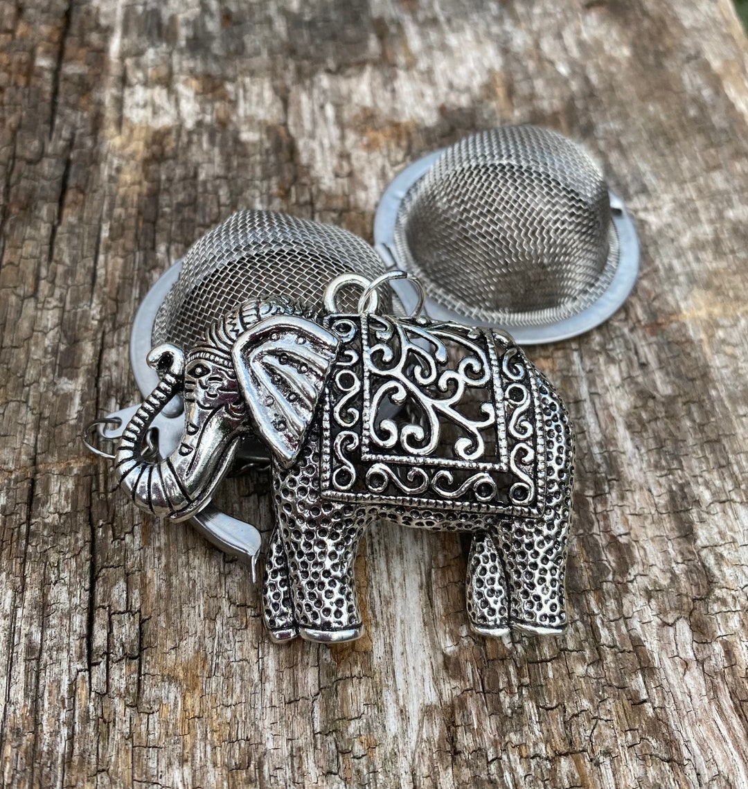 Elephant Tea Infuser: Elephant Themed Mesh Tea Ball/herb Tea Ball ...