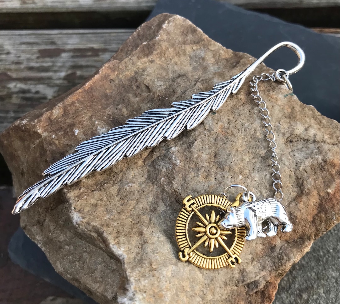 The Golden Compass Bookmark, His Dark Materials Bookmark, Literary Gift ...