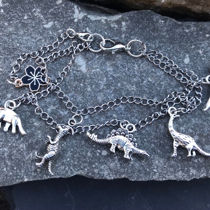 Dinosaur Charms - Etsy