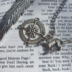 The Golden Compass Bookmark, His Dark Materials Bookmark, Literary Gift ...