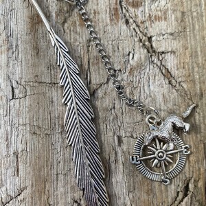 The Golden Compass Bookmark, His Dark Materials Bookmark, Literary Gift ...