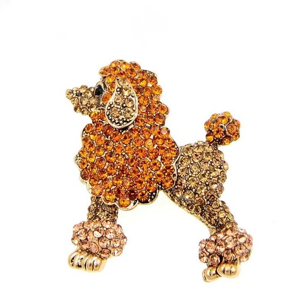 Poodle Brooch - Etsy