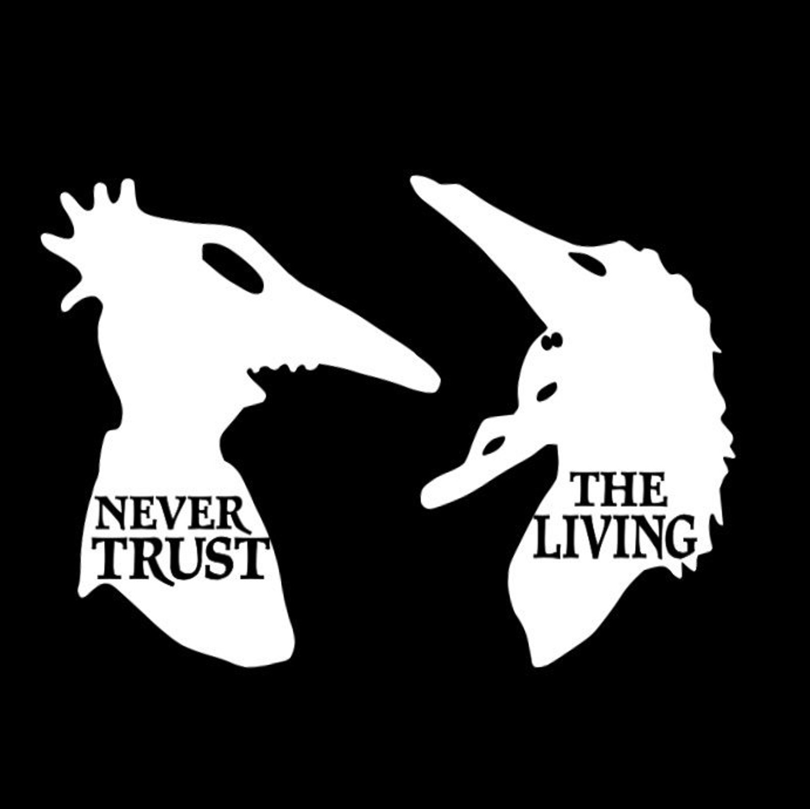 Beetlejuice Vinyl Decal Adam and Barbara Maitland Silhouette | Etsy