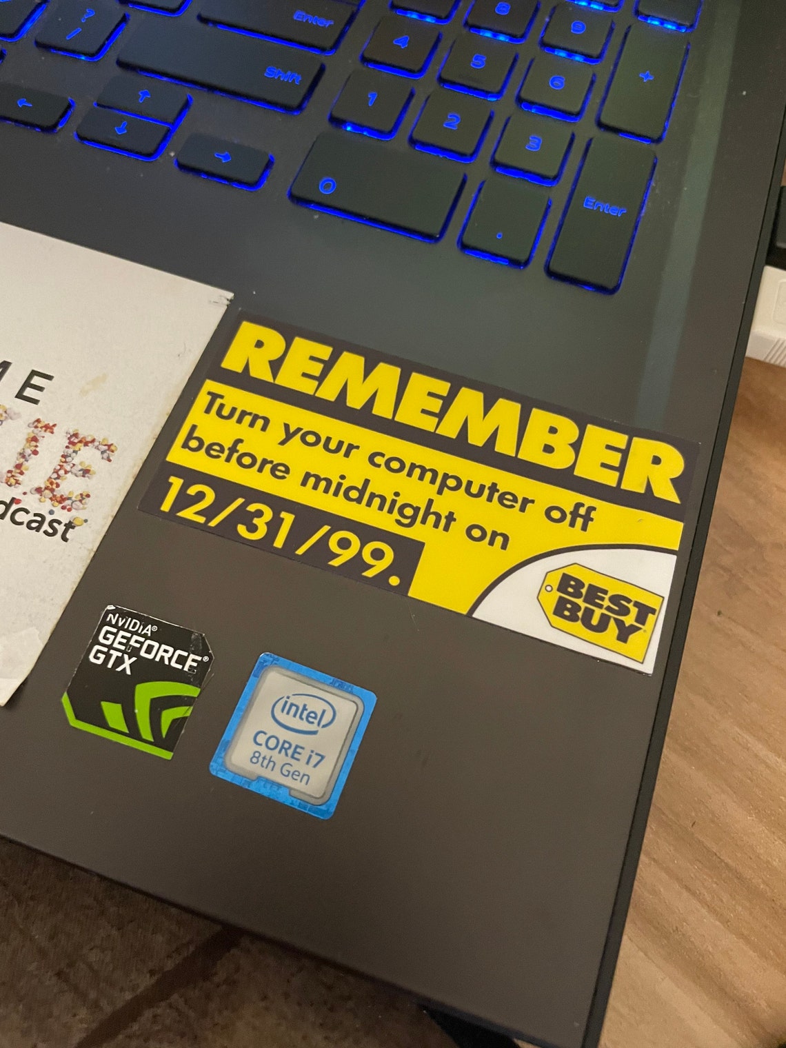 Y2K Bug Computer Sticker Remember Turn Your Computer off - Etsy