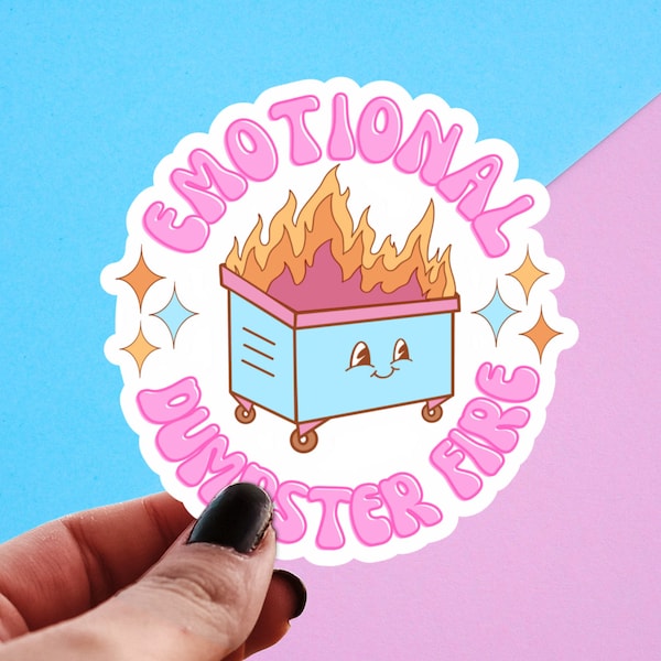 Emotional Dumpster Fire - Etsy