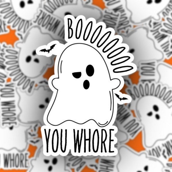 Boo You Whore - Etsy