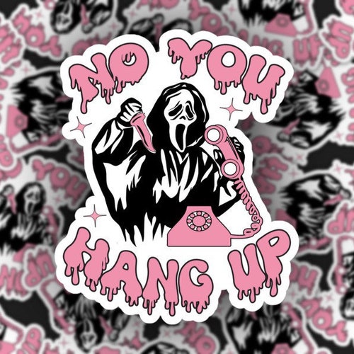 Ghostface Pin up Girl Sticker Scream Spooky Halloween - Etsy