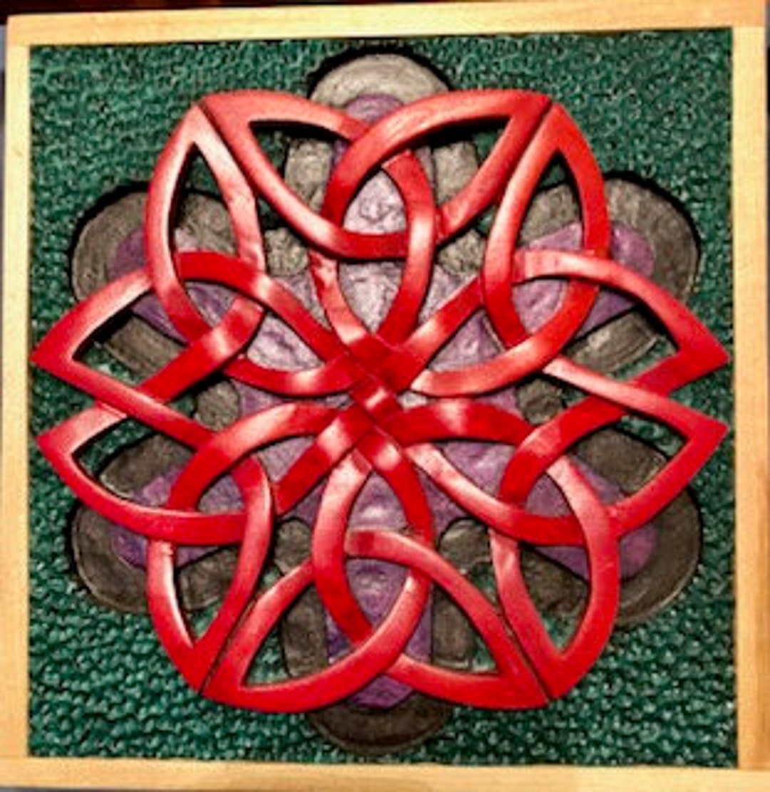 COLORFUL CELTIC KNOT - Etsy