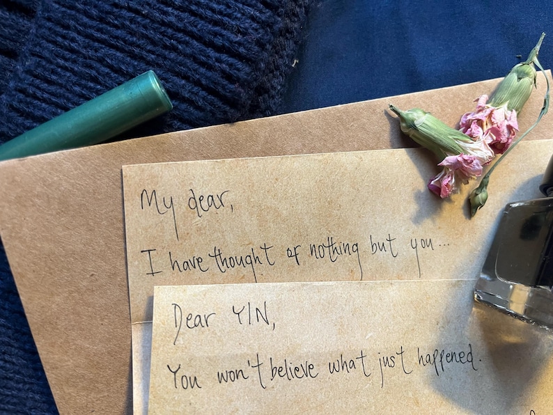 Handwritten Letter From Draco Malfoy - Etsy Canada