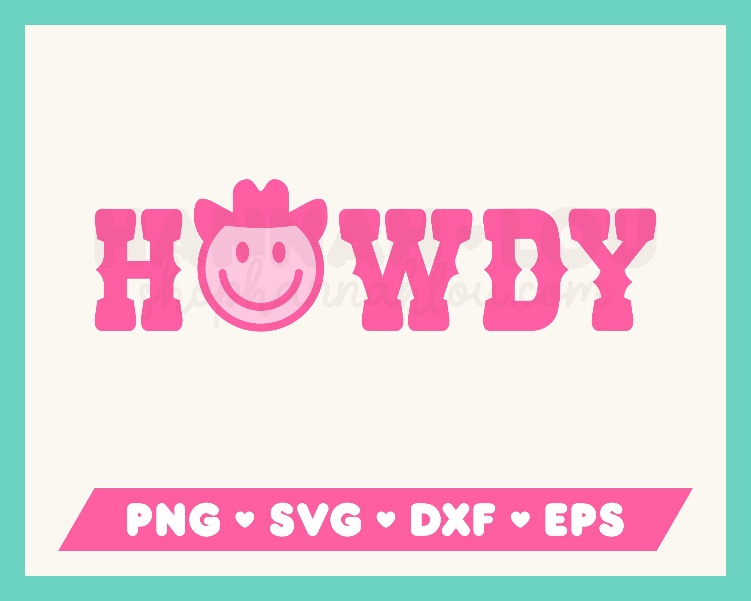 Howdy SVG Files for Cricut, Howdy PNG Sublimation Designs, Cowgirl SVG ...