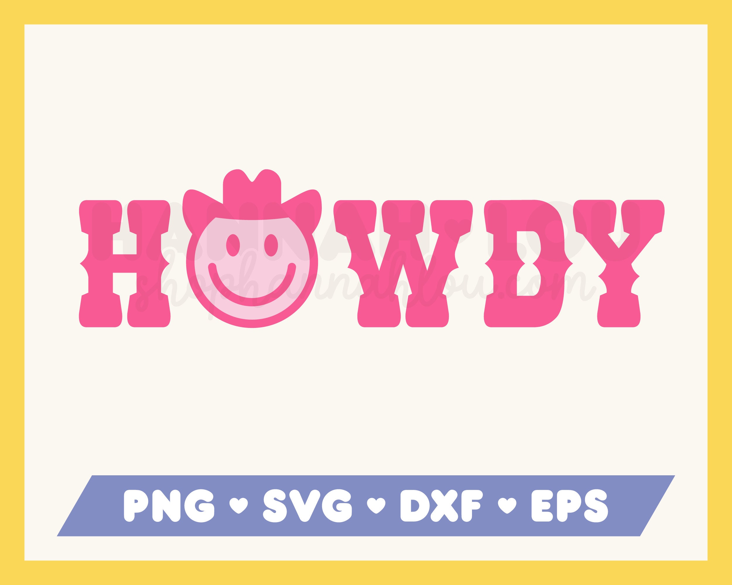 Howdy SVG Files for Cricut, Howdy PNG Sublimation Designs, Cowgirl SVG ...
