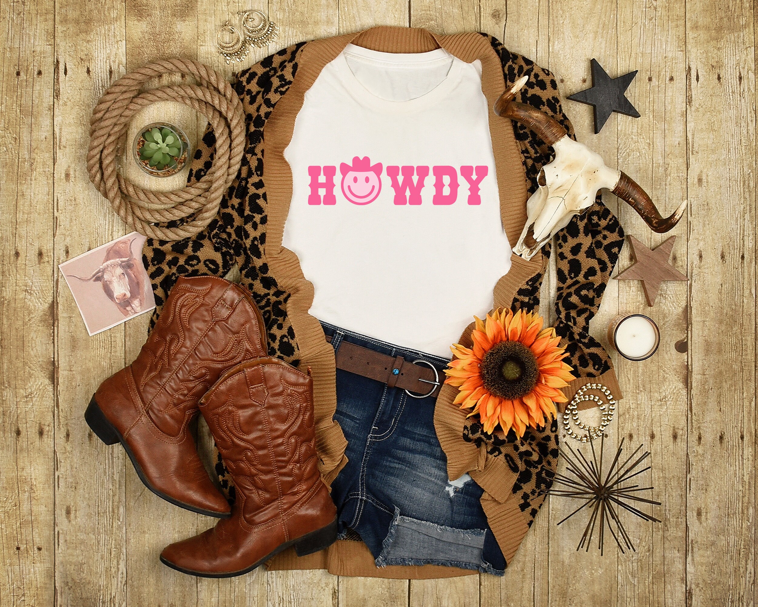 Howdy SVG Files for Cricut, Howdy PNG Sublimation Designs, Cowgirl SVG ...