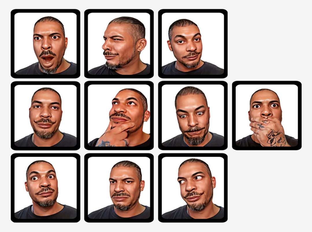 My 10 Moods Everyday Ceramic Square Coasters (set of 4, 6, and 8) NEW ...