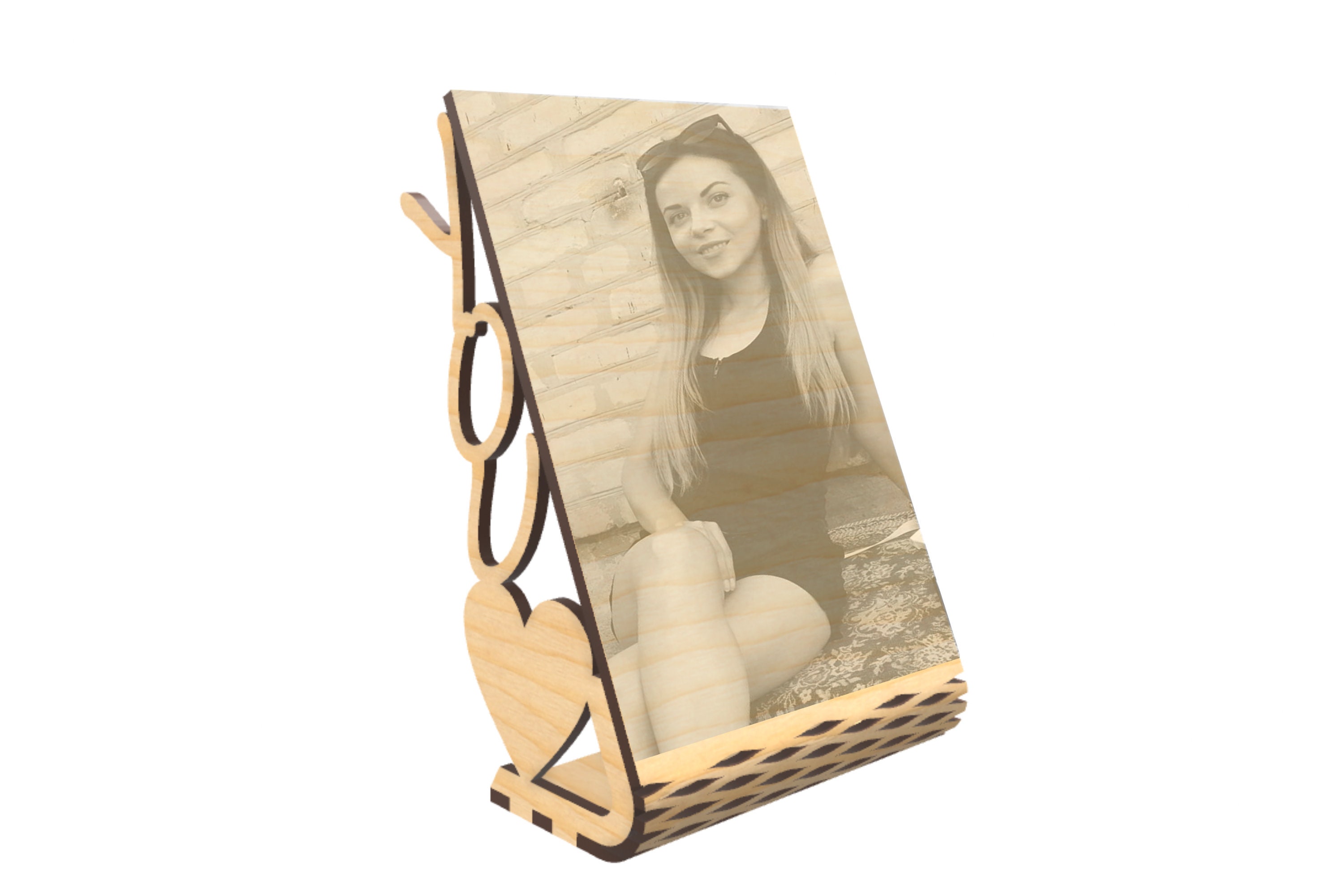 Curved Frame Laser Engraving Template 13x18cm Material 3mm - Etsy