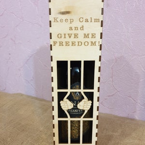 Wine Box + Gift Cup Holder. Laser Cut Files SVG, DXF, CDR Vector Plans ...