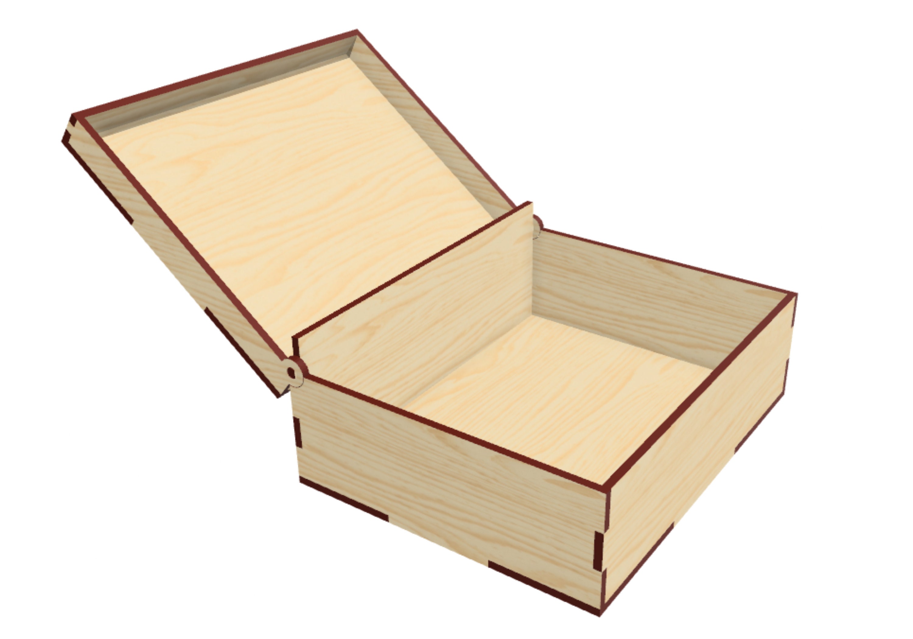 Personalized Box in Size Specify the Size You Want Custom - Etsy