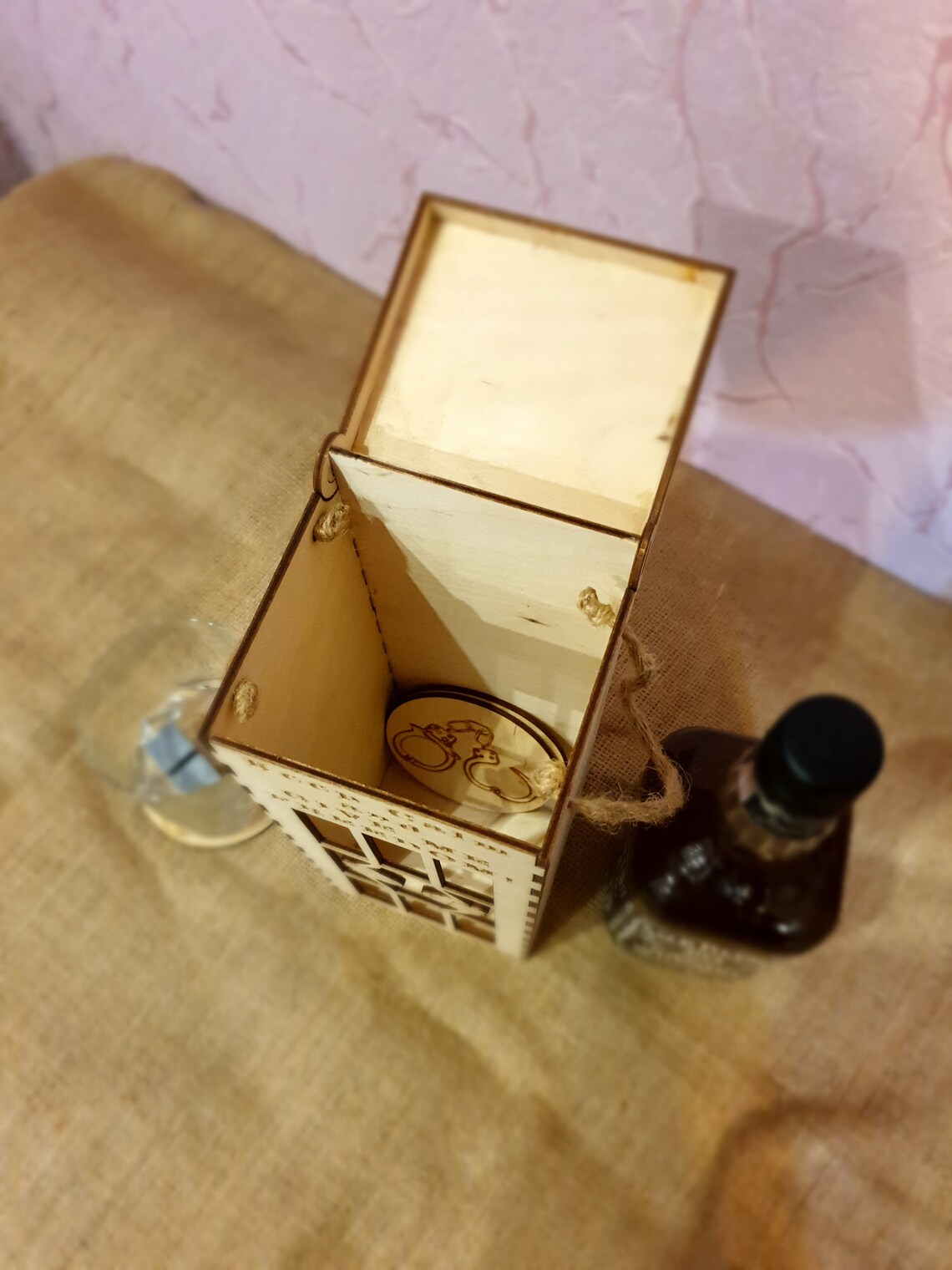 Gift Box for Whiskey Gift Cup Holder. Whiskey in Prison. - Etsy