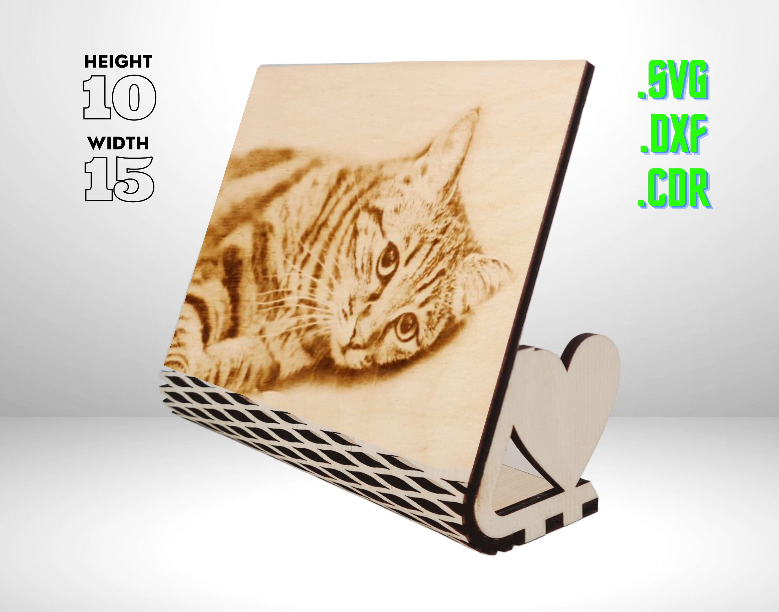 Modern Curved Photo Frame Template Instant Download for - Etsy